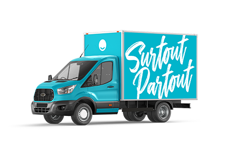 Lettrage de cube van à Gatineau – Design personnalisé