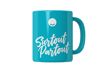 Tasses & verres personnalisés - Texte, logo & design
