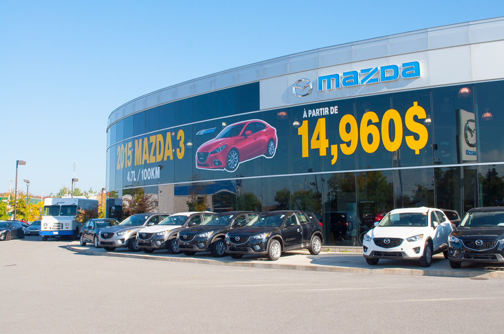 Display case - Mazda